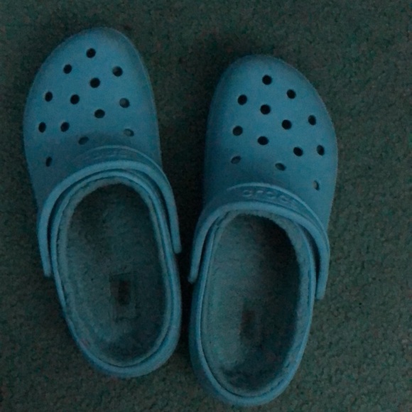 CROCS | Shoes | Im Selling Light Blue Winter Crocs Size In Women And ...